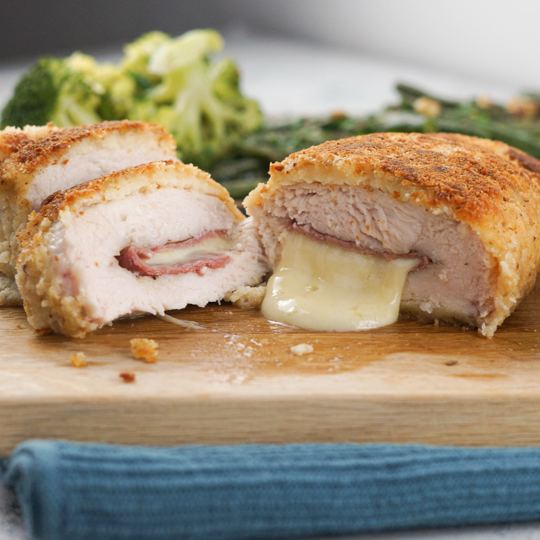 French Chicken Cordon Bleu » Reciprocal Recipes