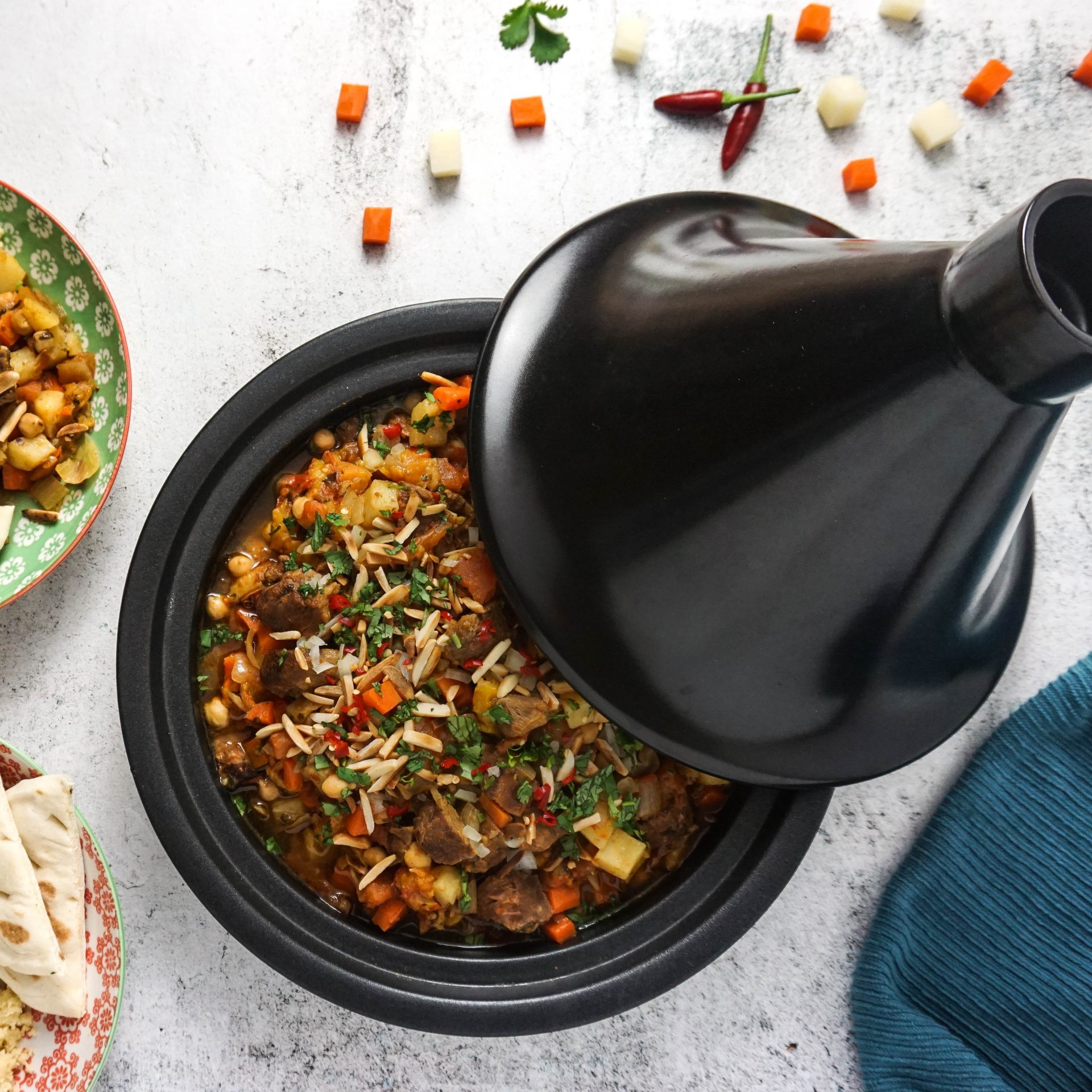 Trinidad Curry Rabbit Roti » Reciprocal Recipes